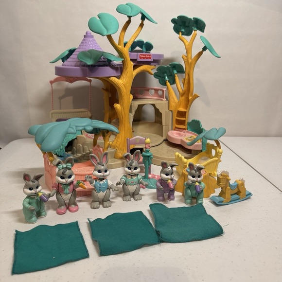 Fisher-Price | Toys | Vintage 996 Fisher Price Hideaway Hollow ...